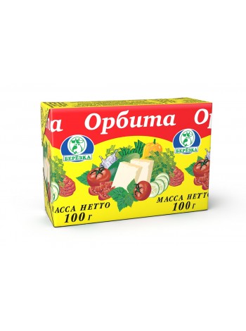 Сыр плавл. Орбита 20% 100г*40 Березовский СК , купить оптом в интернет ...